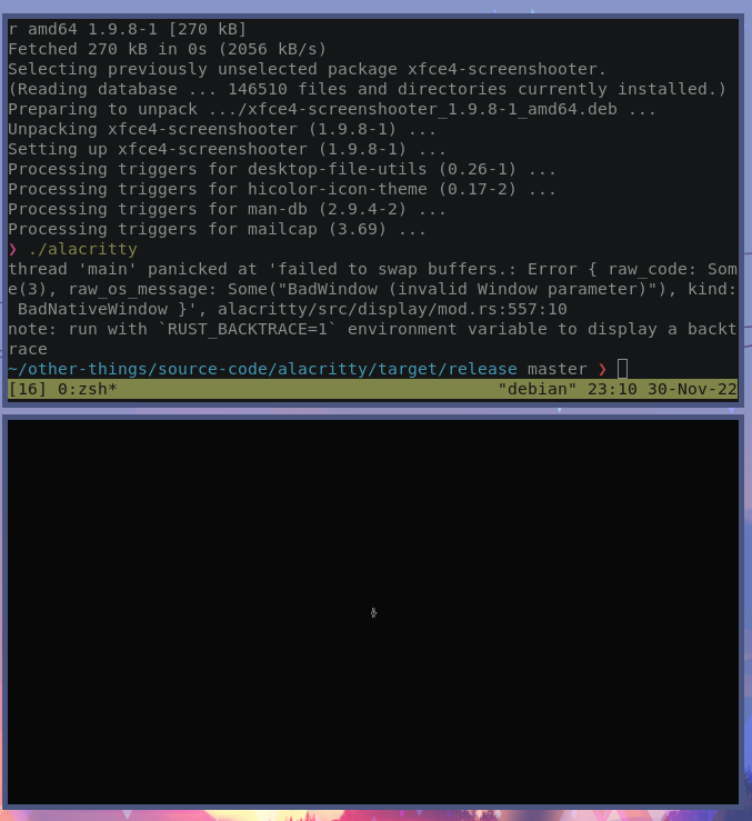 Focused alacritty windows crash when restarting i3 · Issue #6538 ...