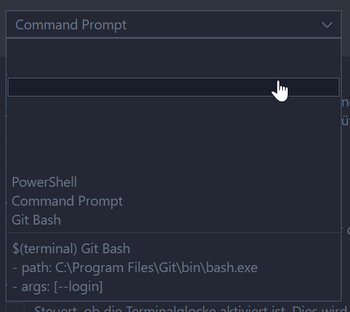 Windows default terminal profile selection misbehaves · Issue #128952 ...