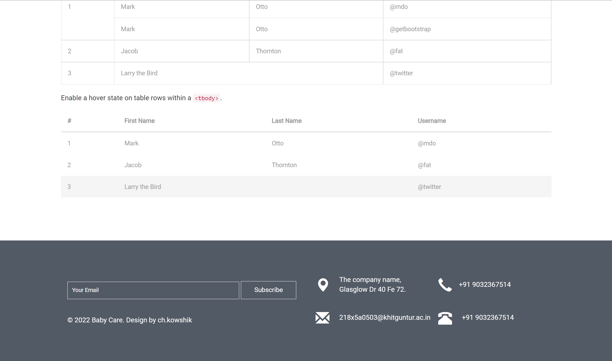 Github Kowshik312 Babycare