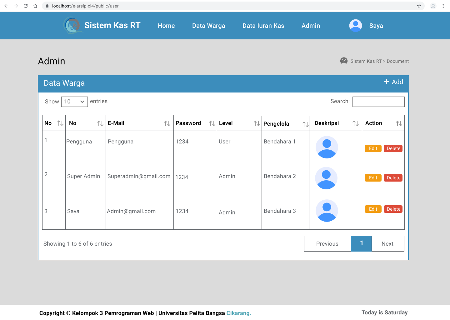 GitHub - AzizLike29/Pengelolaan_Kas_RT: Projek ini tentang pengelolaan kas RT menggunakan Ci4