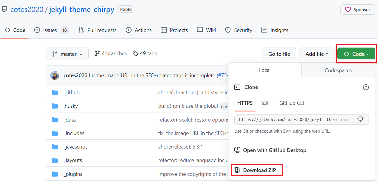 Github Blog Theme 적용 Chirpy For Window Beomine