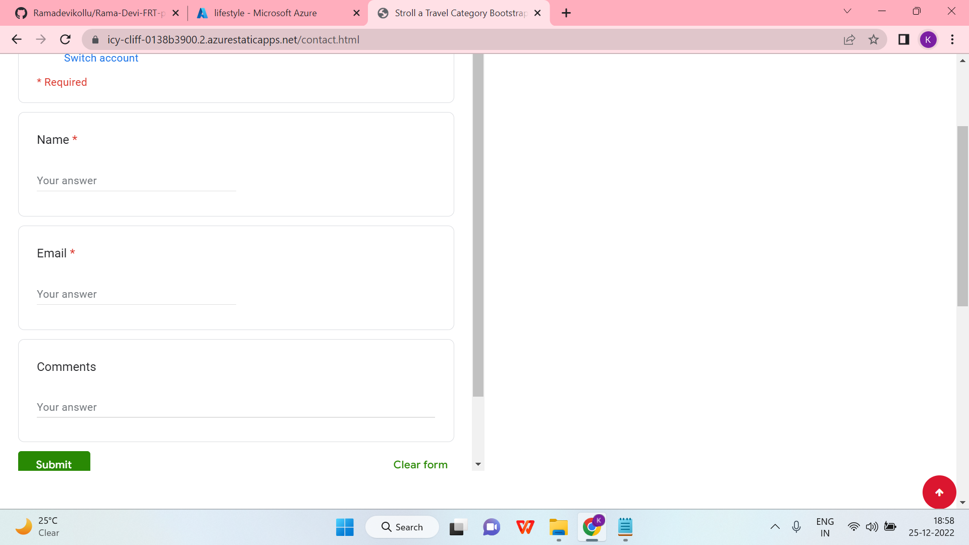 GitHub - Ramadevikollu/Rama-Devi-FRT-project