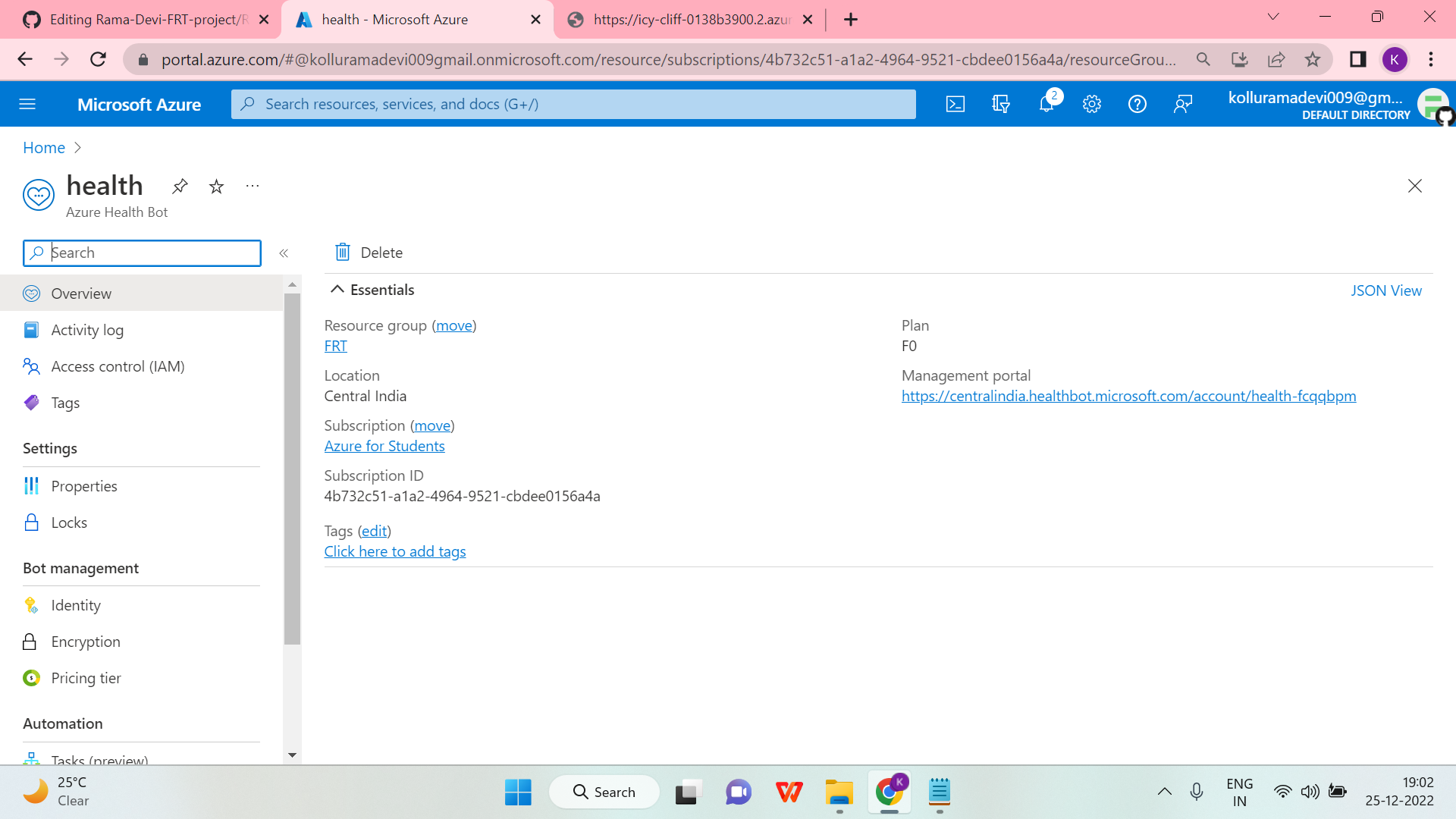 GitHub - Ramadevikollu/Rama-Devi-FRT-project