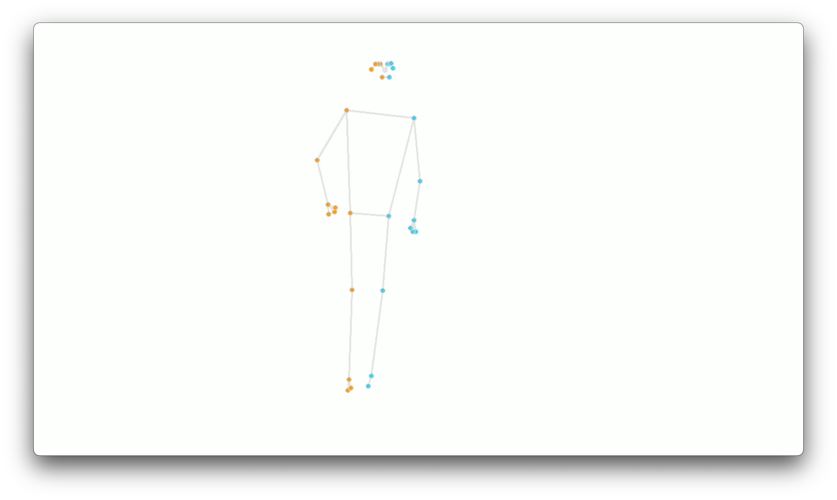 I use mediapipe holistic,I need using medepipe to extract the lines of human bones of video ...