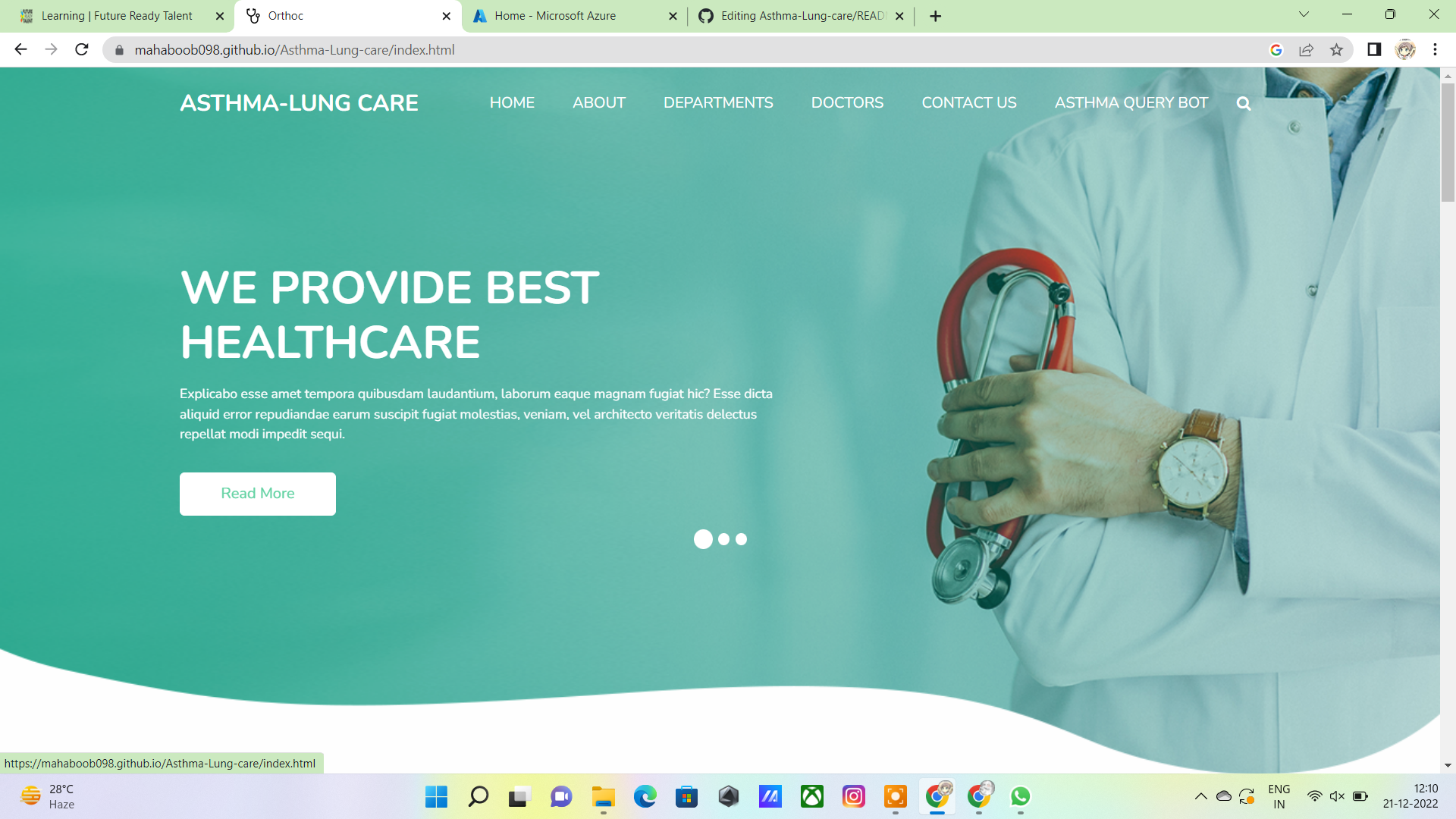 GitHub - mahaboob098/Asthma-Lung-care