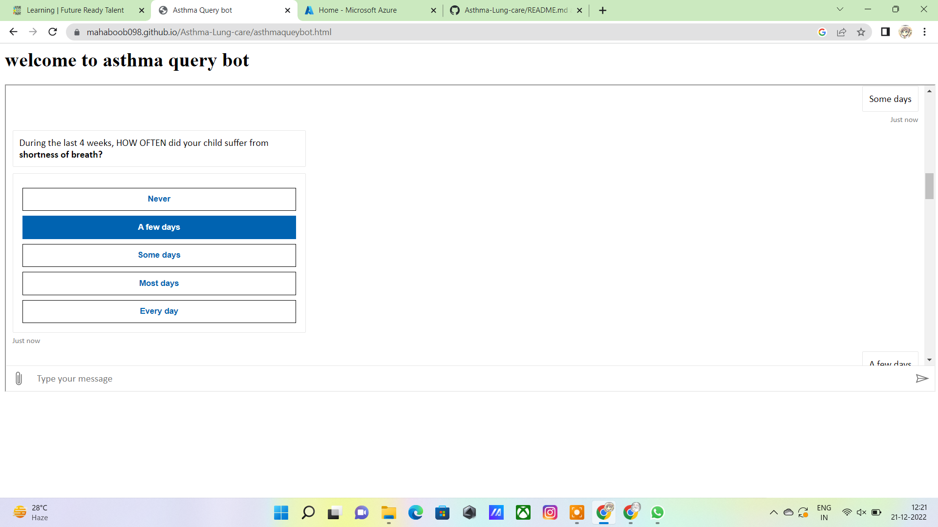 GitHub - mahaboob098/Asthma-Lung-care