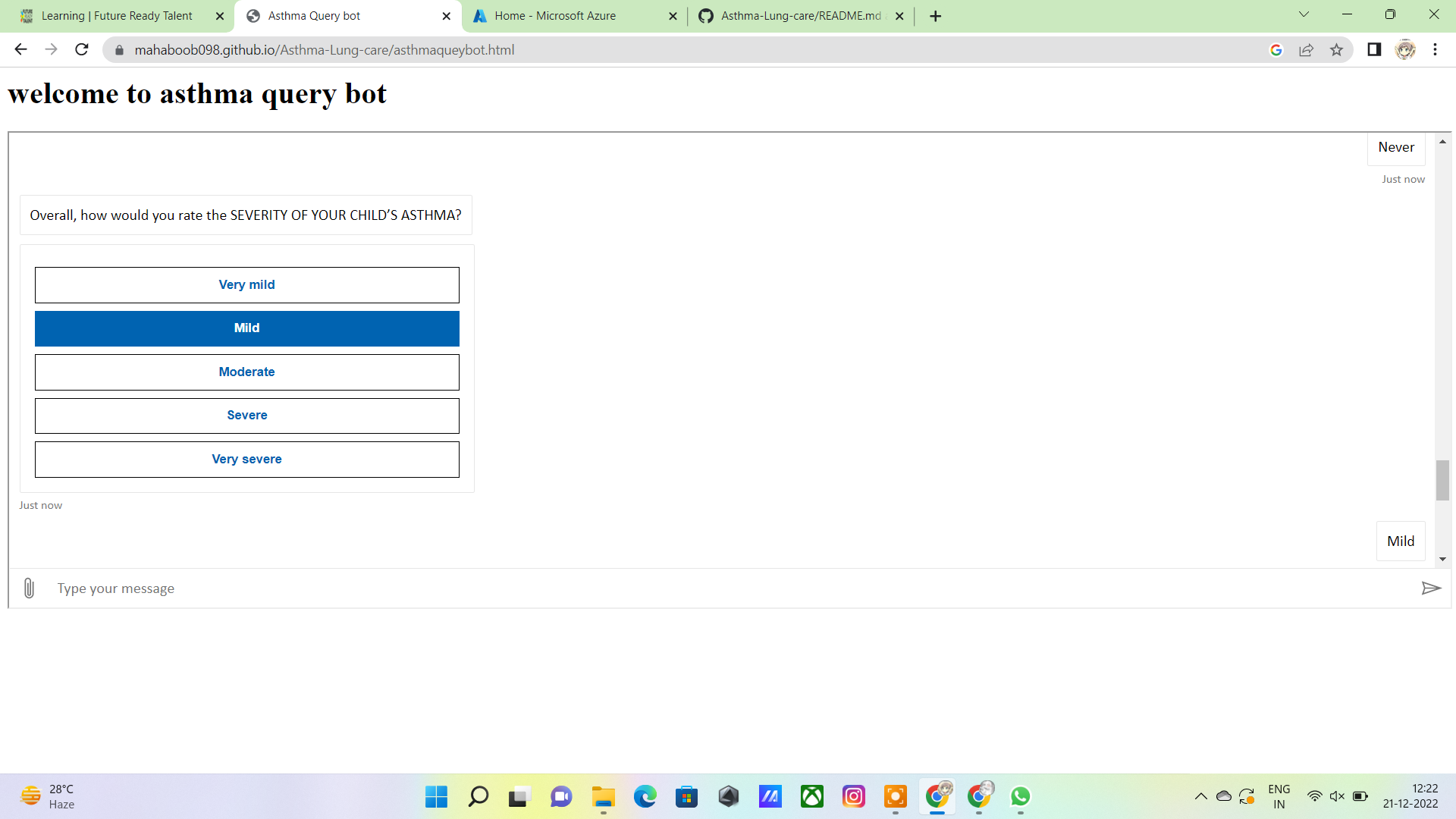 GitHub - mahaboob098/Asthma-Lung-care
