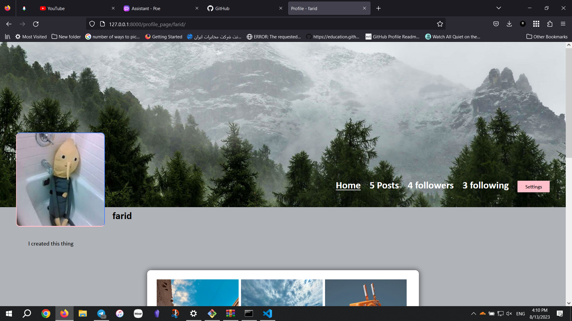 GitHub - Farid-Karimi/PicLink: A fun social app that allows you to share photos and connect with ...