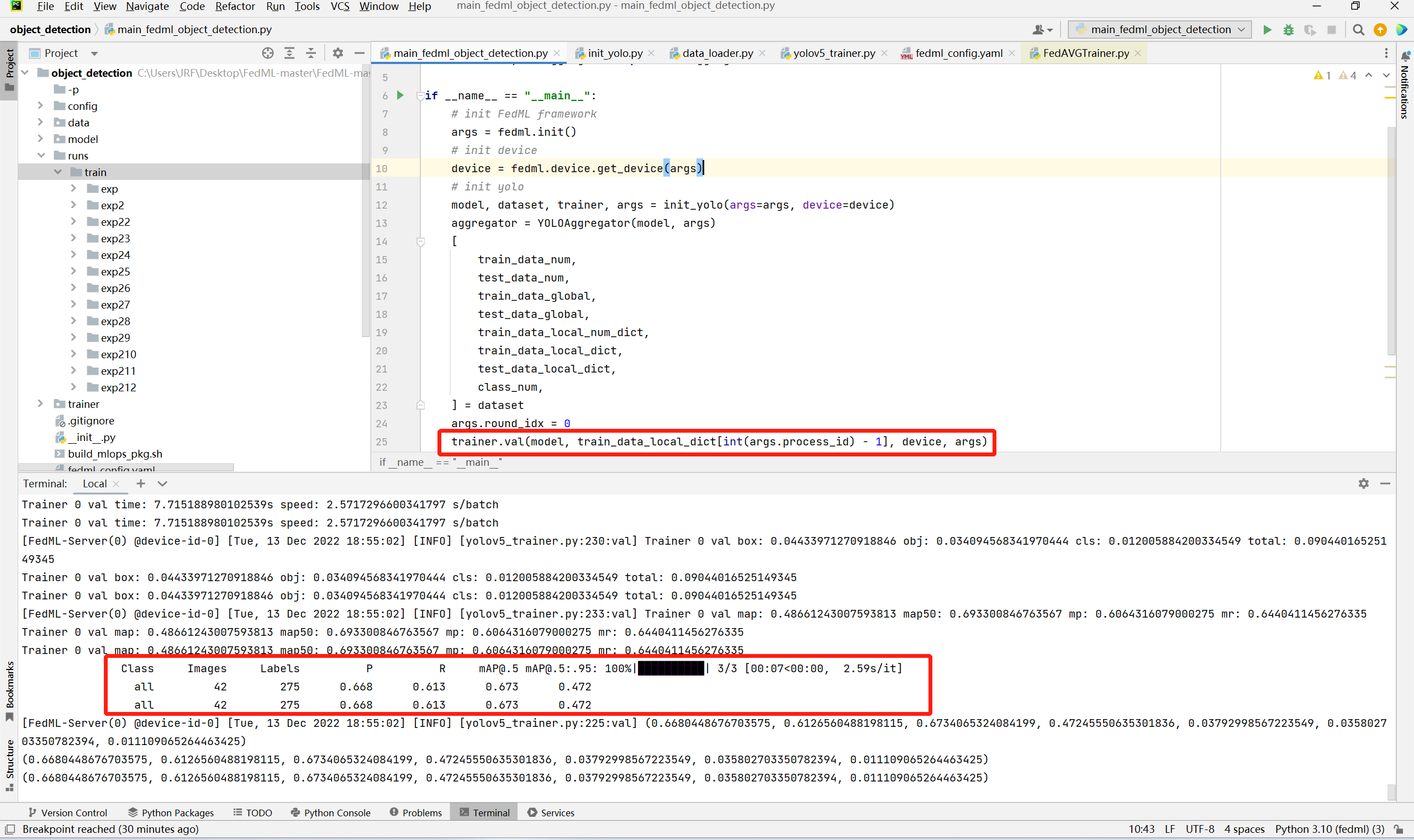 How to use pretrained weights in object detection · Issue #667 · FedML-AI/FedML · GitHub