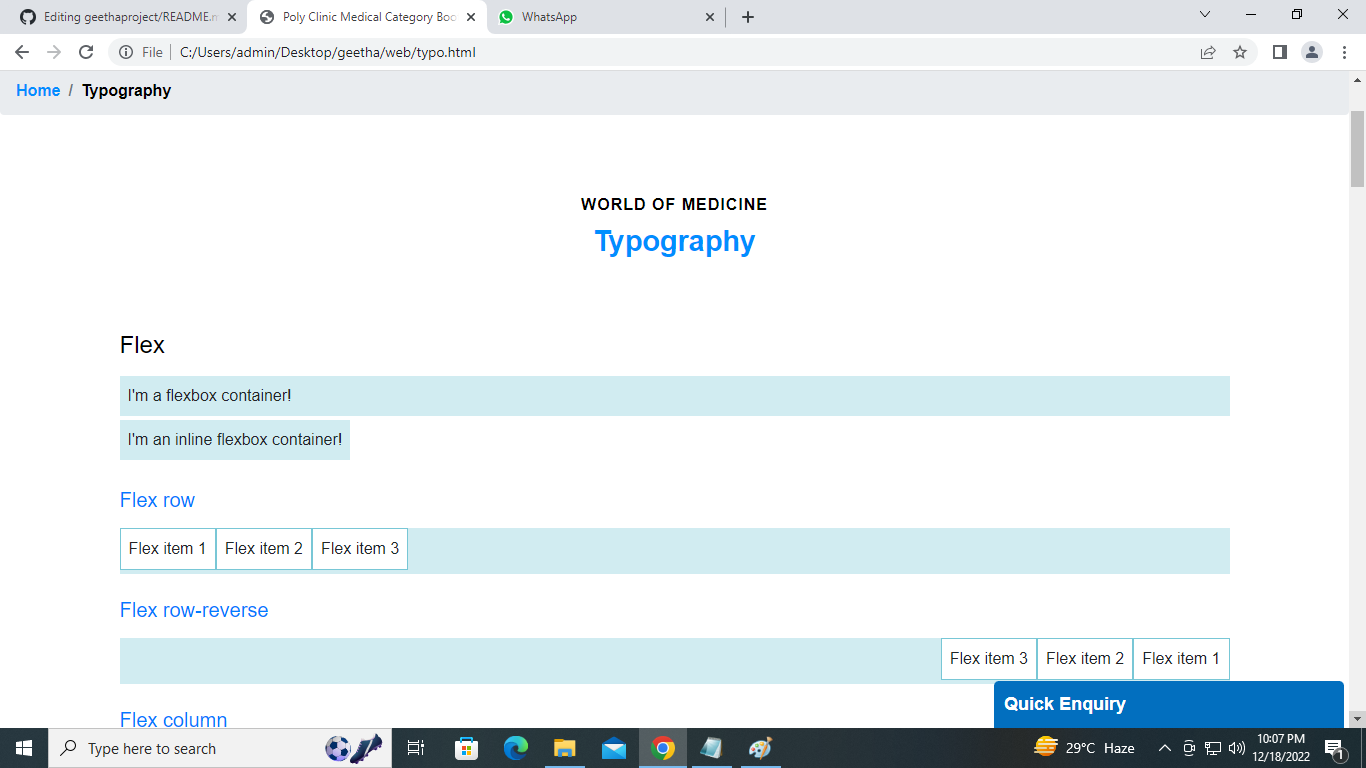 GitHub - rajulapatigeethaamaleswari/FRT-Project