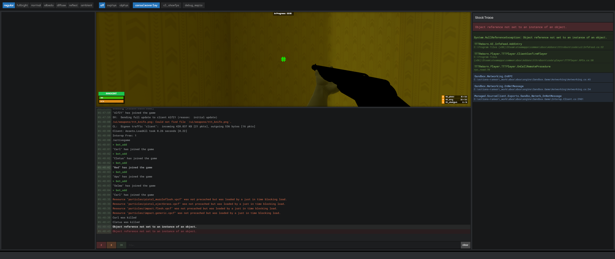 Error: `Player.GetClientOwner()` is `null` in rare cases · Issue #390 · Facepunch/sbox-issues ...
