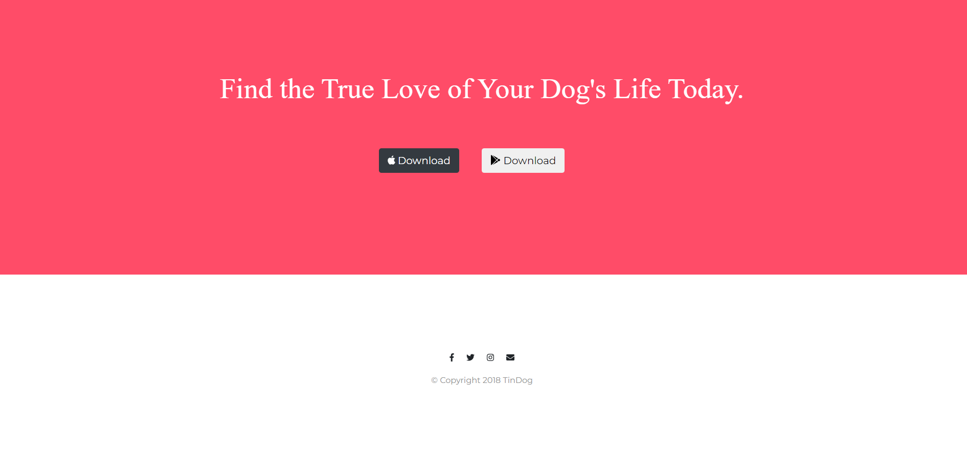 GitHub - DorSonego/TinDog