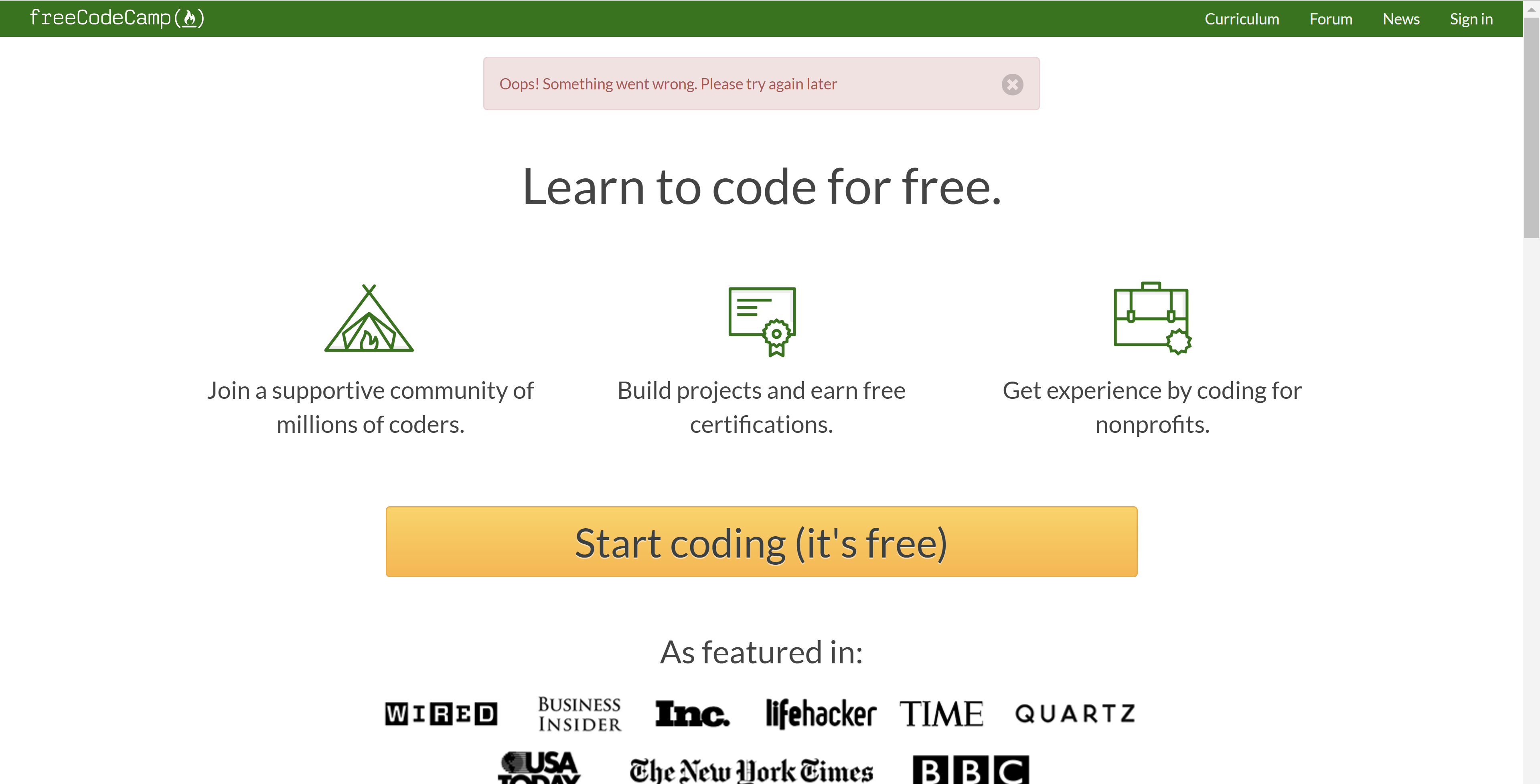 Unable to signup/login · Issue #34695 · freeCodeCamp/freeCodeCamp · GitHub