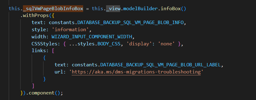 SQL Migration missing link placeholder · Issue #22628 · microsoft/azuredatastudio · GitHub