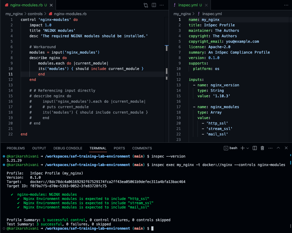 Input evaluation for a loop within a describe block · Issue #6414 ...