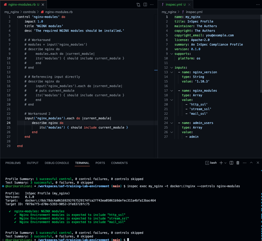 Input evaluation for a loop within a describe block · Issue #6414 ...
