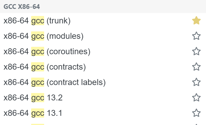 Reorder arm64 clang compilers · Issue #5641 · compiler-explorer/compiler-explorer · GitHub