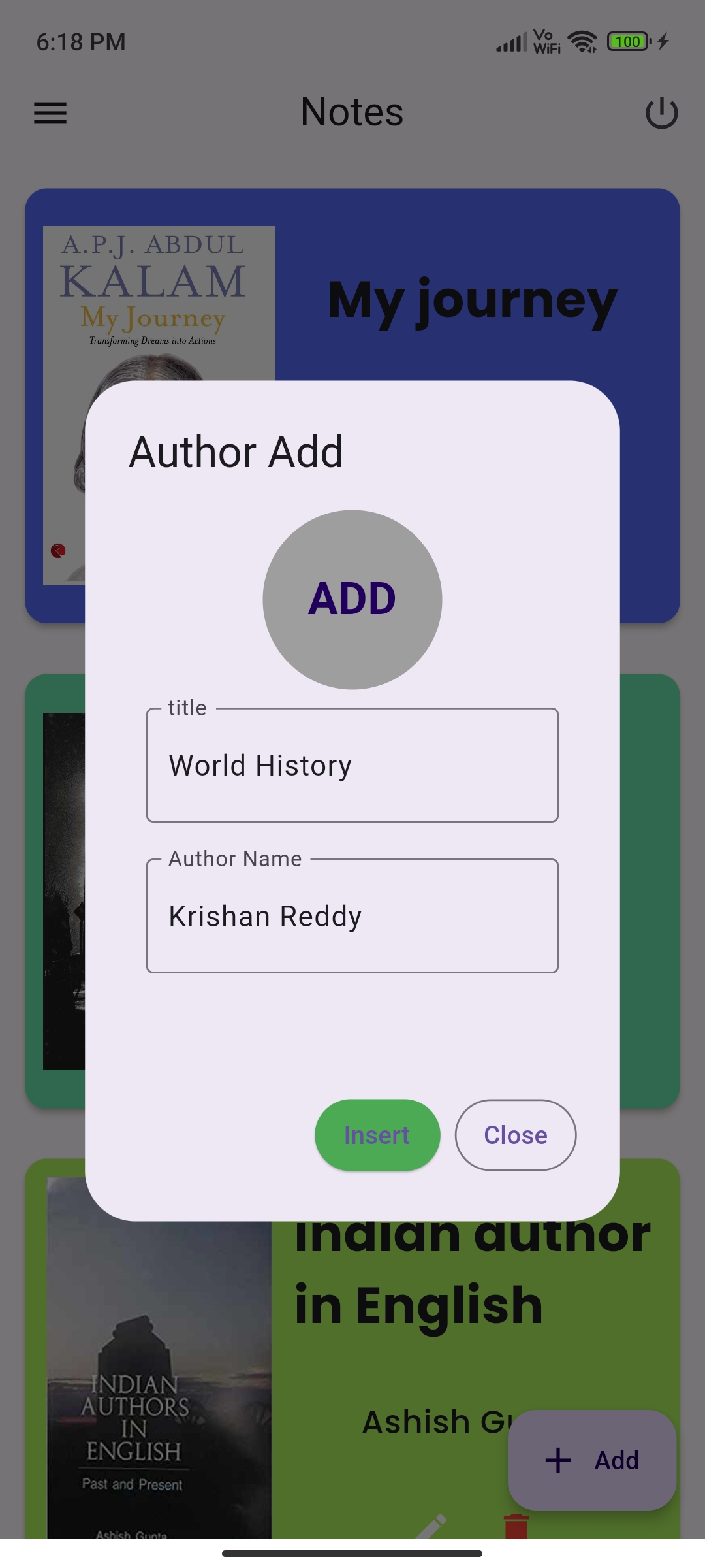 GitHub - ManPanchani/Author-App