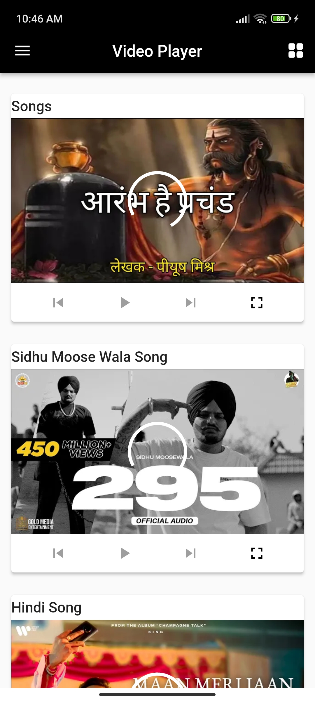 GitHub - ManPanchani/Video-Player