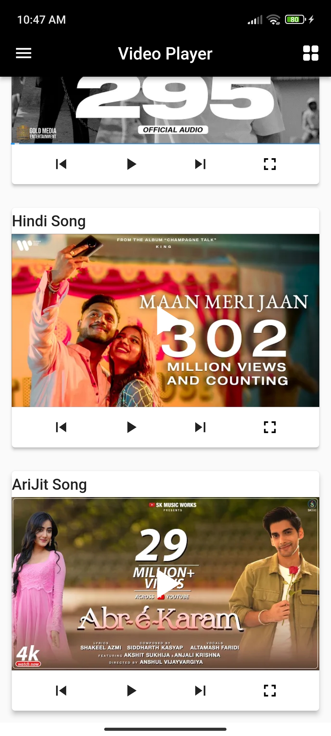 GitHub - ManPanchani/Video-Player