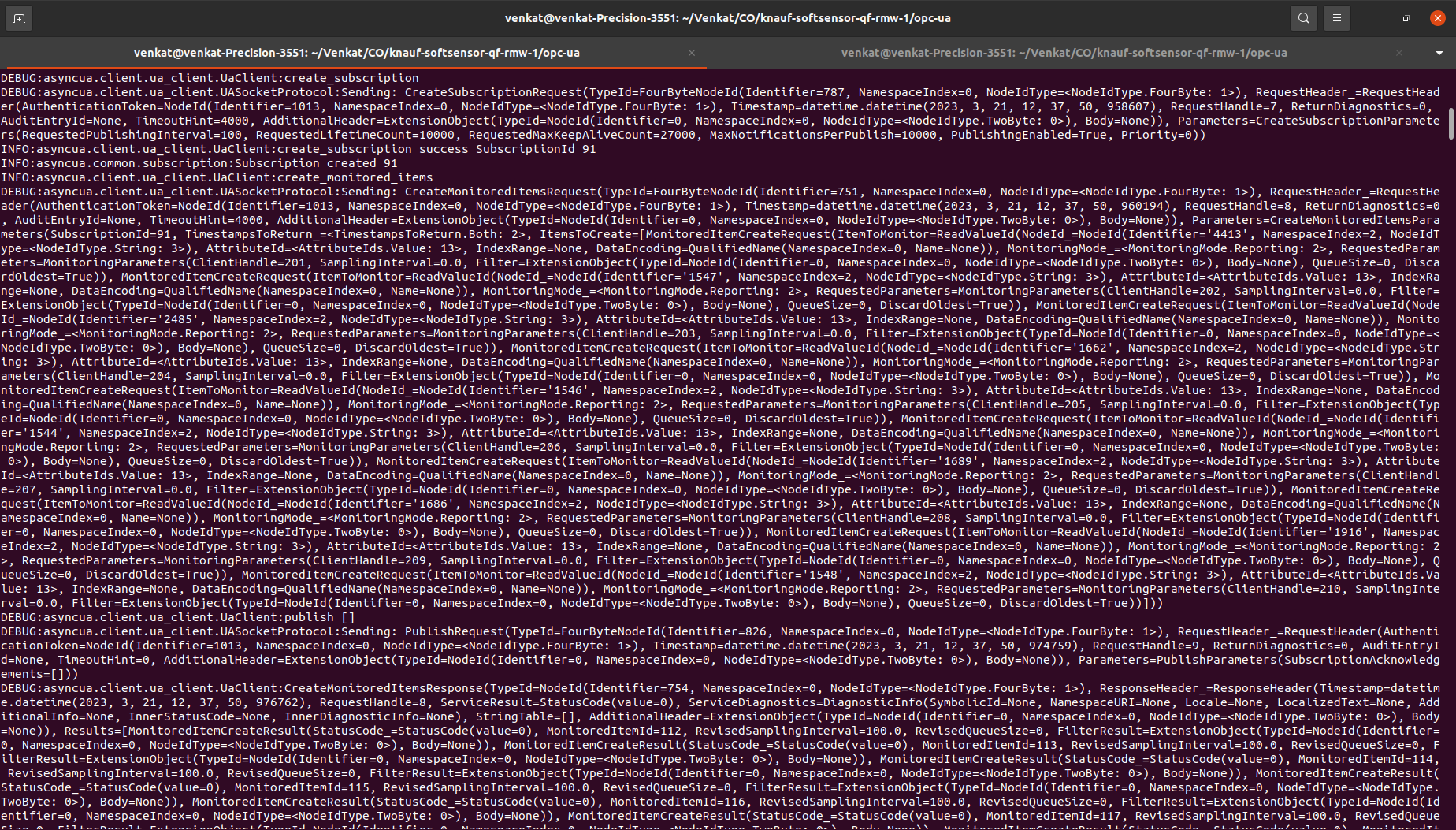 Client Is Dying After Receiving Little Data · Issue 1252 · Freeopcua Opcua Asyncio · Github