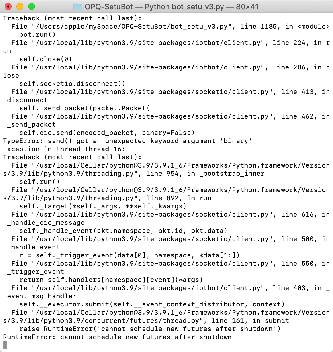 开始更新所有群数据报错 · Issue #23 · opq-osc/OPQ-SetuBot · GitHub