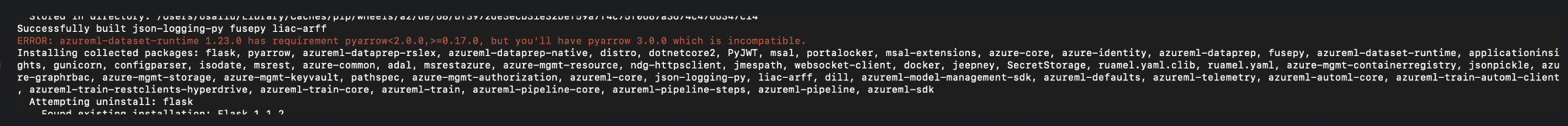 pip install "mlapp[aml]" Error Message · Issue #9 · IBM/mlapp · GitHub