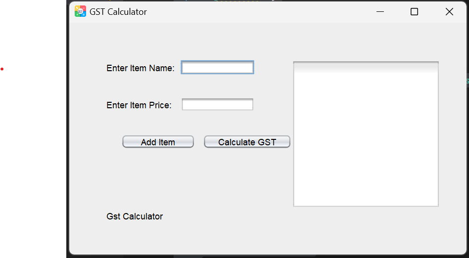 GitHub - Abhishek12101294/GST-CALCULATOR: JAVA PROJECT USING GUI GitHub - Abhishek12101294/GST-CALCULATOR: JAVA PROJECT USING GUI