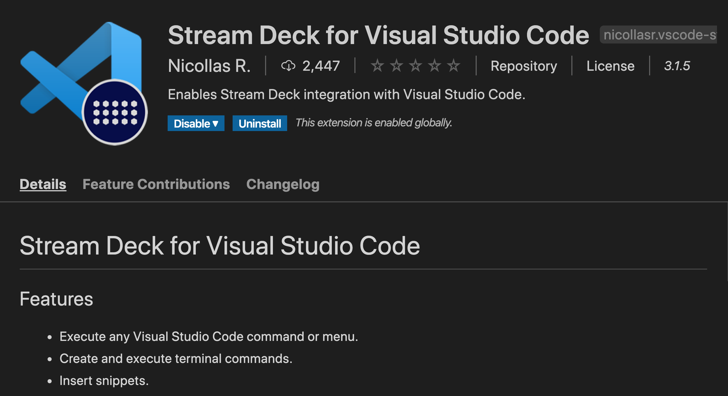 No "Active" · Issue #7 · nicollasricas/vscode-deck · GitHub