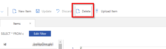 Unable to delete Documents via the Azure Portal · Issue #960 · Azure/cosmos-explorer · GitHub
