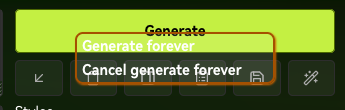 [Bug] "generate forever" contextmenu unstyled · Issue #242 · lobehub/sd-webui-lobe-theme · GitHub