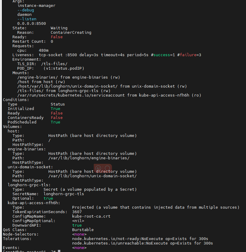 Longhorn Csi And Instance Manager There Is One More Pod Than The First And It Always Displays 0
