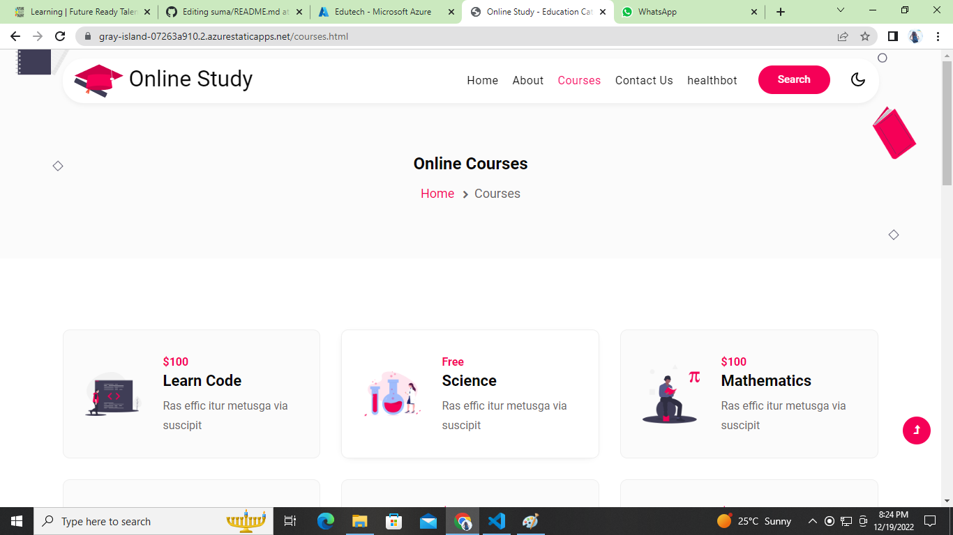 GitHub - DoneSumathi/FRT-project-