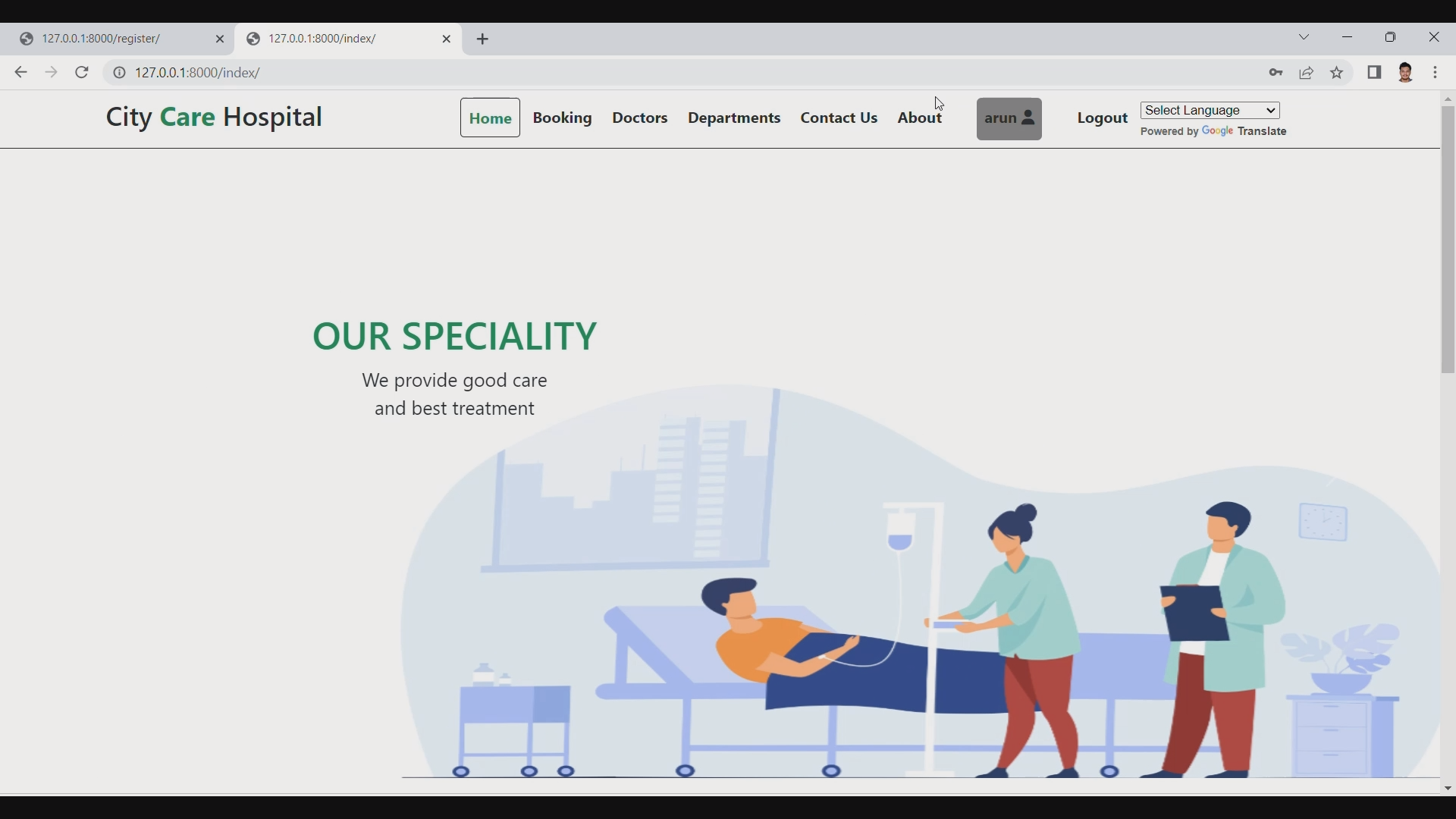 GitHub - sageerkv/HOSPITAL-MANAGEMENT-AND-PATIENT-BOOKING-SYSTEM