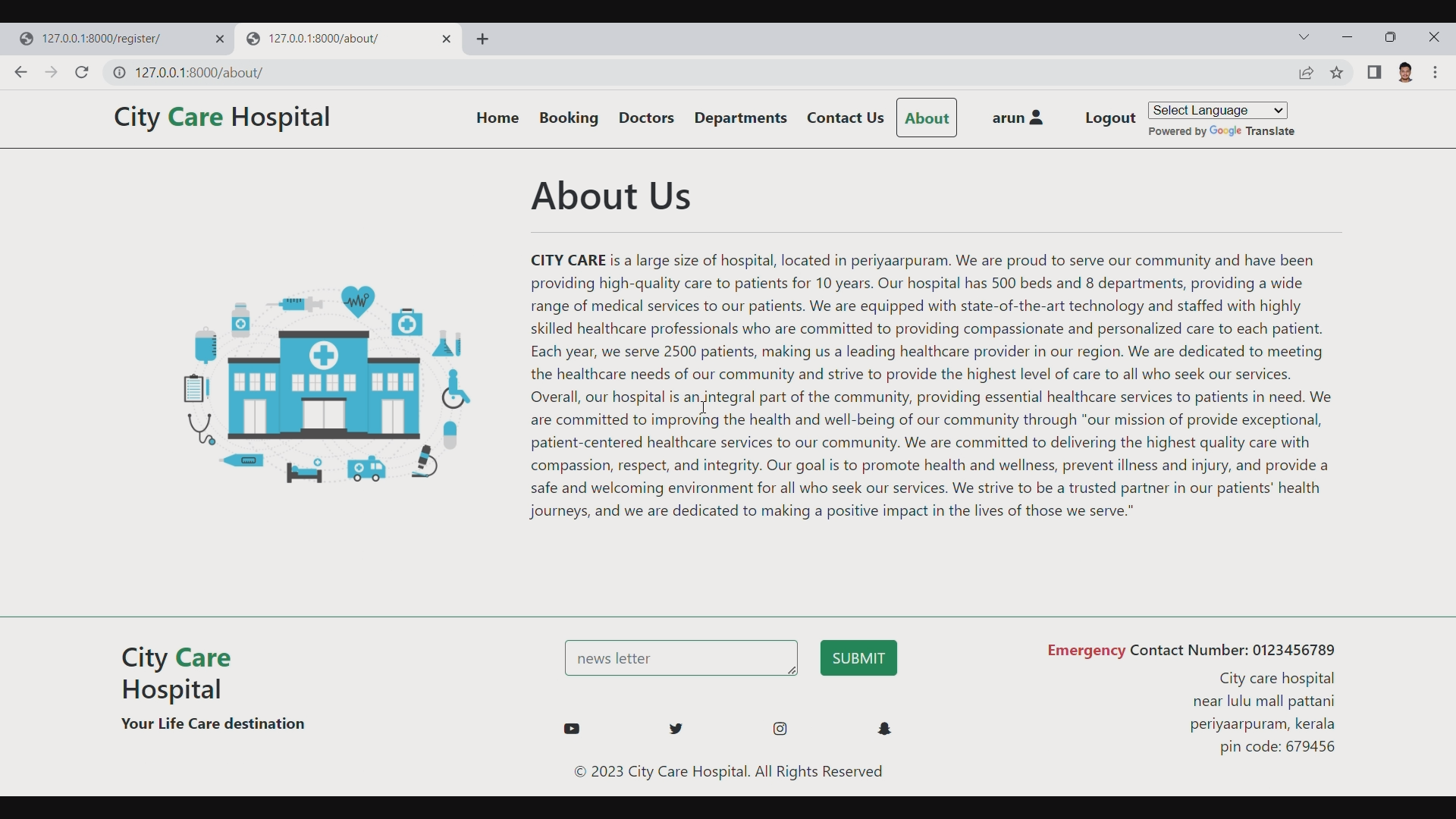 GitHub - sageerkv/HOSPITAL-MANAGEMENT-AND-PATIENT-BOOKING-SYSTEM
