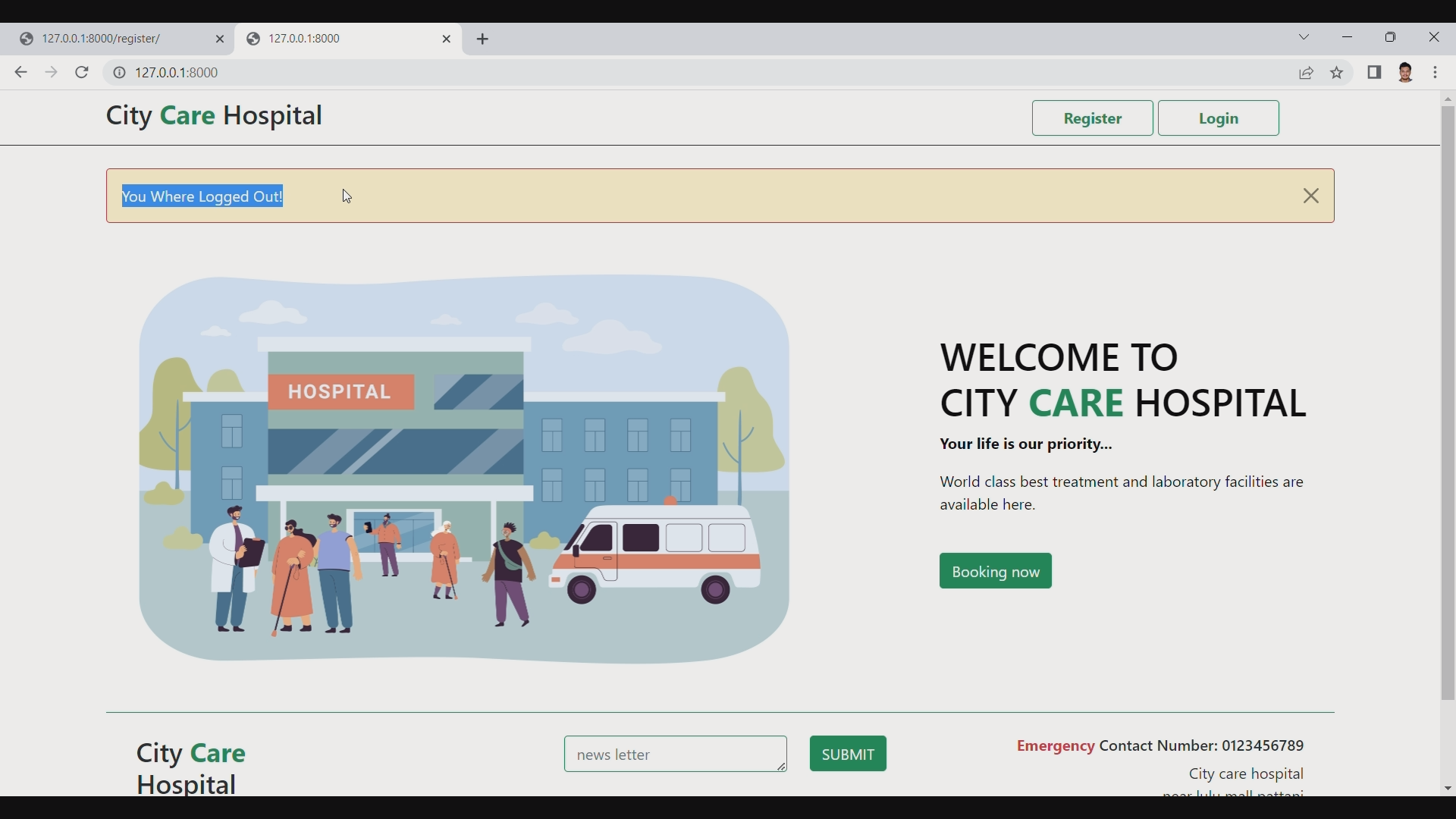GitHub - sageerkv/HOSPITAL-MANAGEMENT-AND-PATIENT-BOOKING-SYSTEM