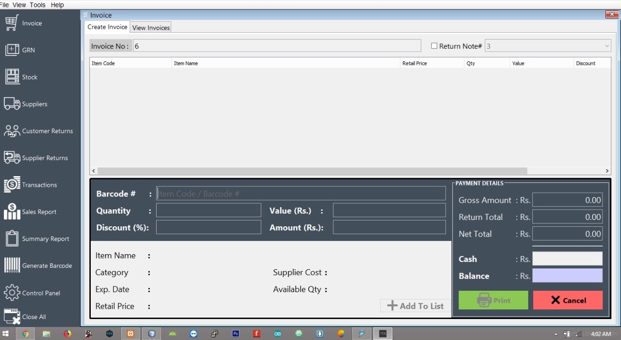 GitHub - hasad619619/POS-system: POS system - java swing application
