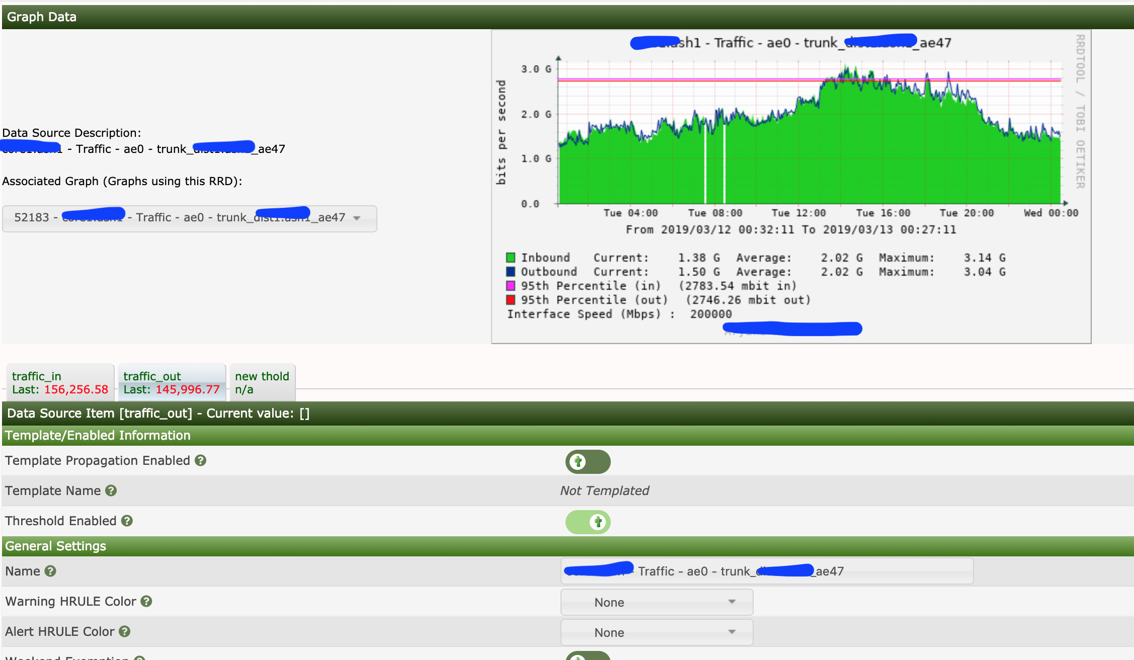 Issue with 10Gbps interface threshold alert · Issue #251 · Cacti/plugin ...