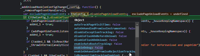 disablePageUnloadEvents lost somewhere · Issue #2097 · microsoft/ApplicationInsights-JS · GitHub