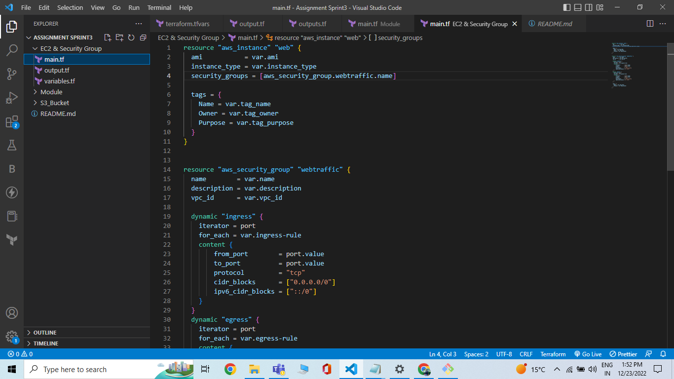 GitHub - bhvikjain846/Bhvik_TF_Assignment_Sprint3