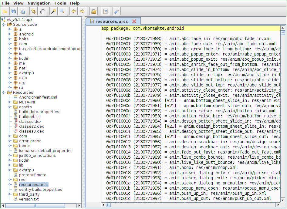 Export res/values/public.xml like Apktool · Issue #261 · skylot/jadx ...