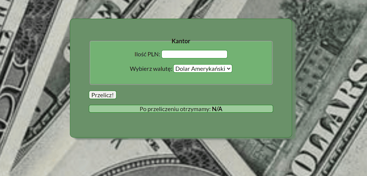 GitHub - barteksbr/Currency-converter