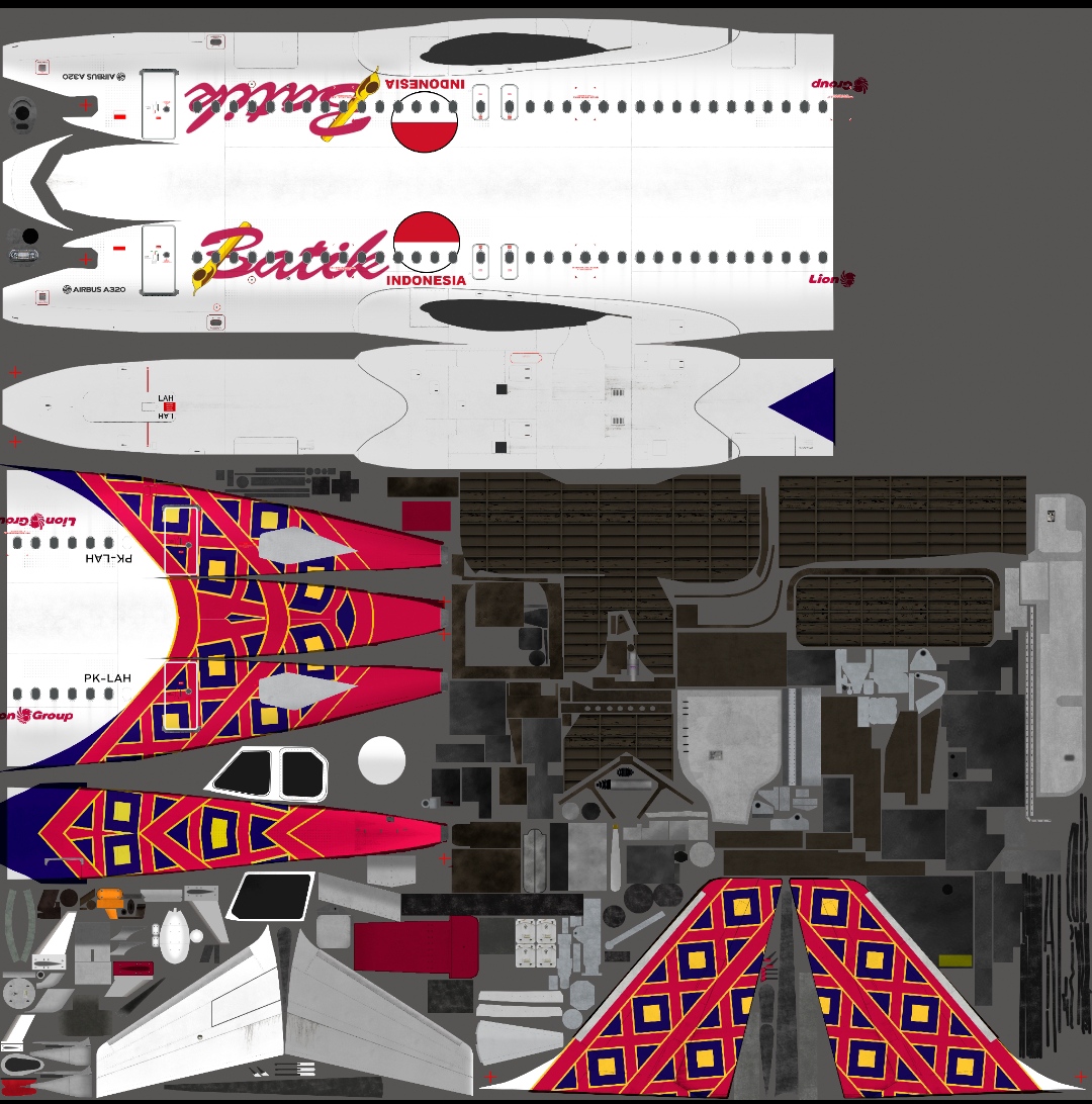REQUEST : Batik Air Indonesia Airbus A320-214 · Issue #228 · Spice9/Geofs-Multiliveries · GitHub