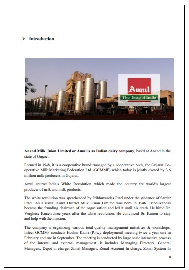 GitHub - Mayurlade/AMUL-Product-Analysis-In-Pune-Market: This the Dissertation Project did in ...