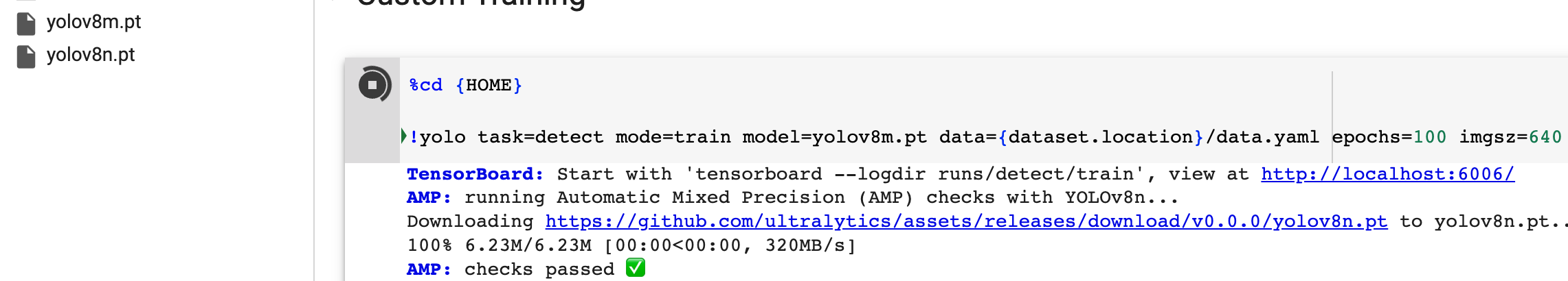 Training 8m model but 8n model is downloaded, why? · Issue #2952 · ultralytics/ultralytics · GitHub