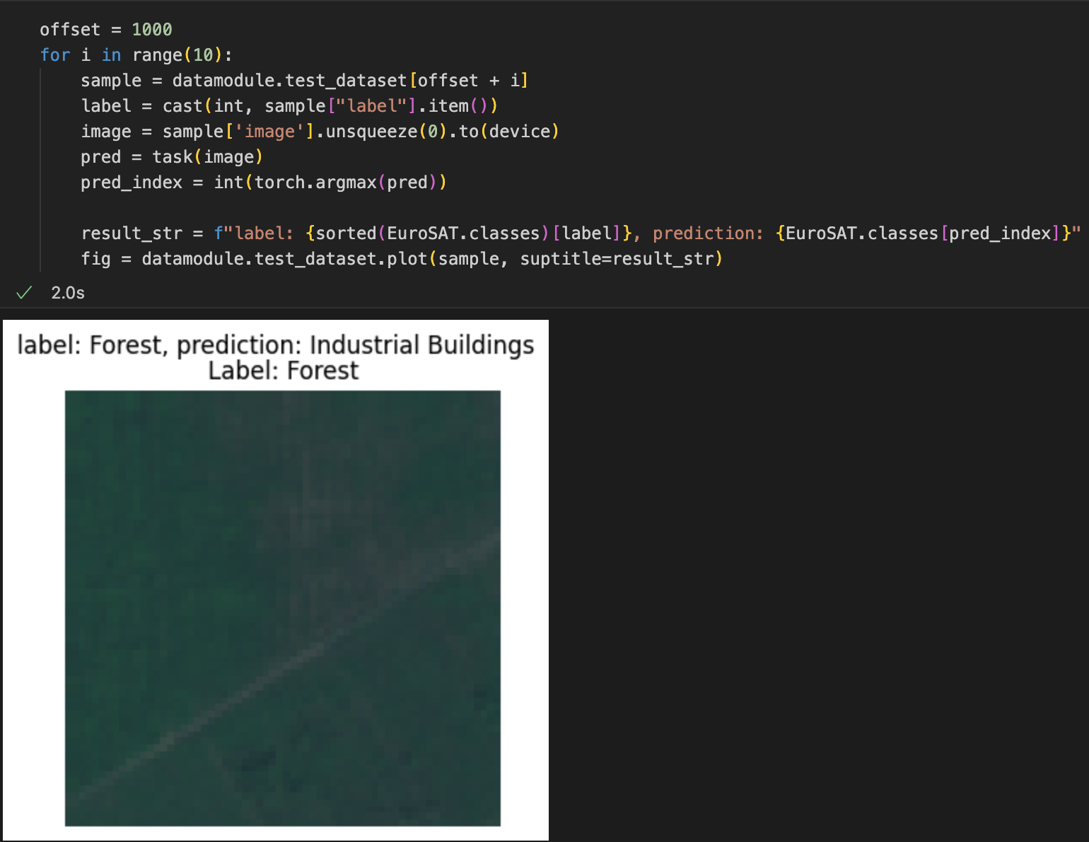 Bug In Eurosat Plot · Issue 1648 · Microsoft Torchgeo · Github
