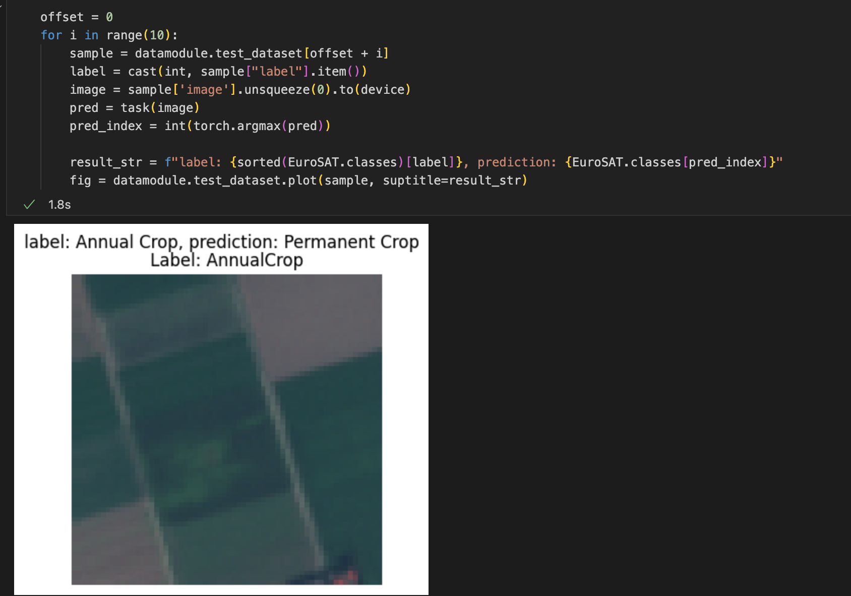Bug In Eurosat Plot · Issue 1648 · Microsoft Torchgeo · Github