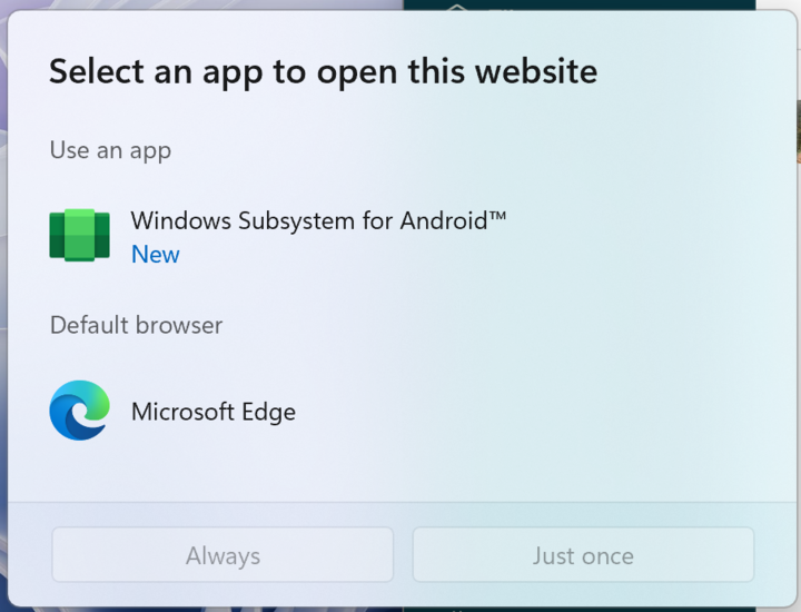 App Links launch choice preference does not persist with Always option · Issue #328 · microsoft ...