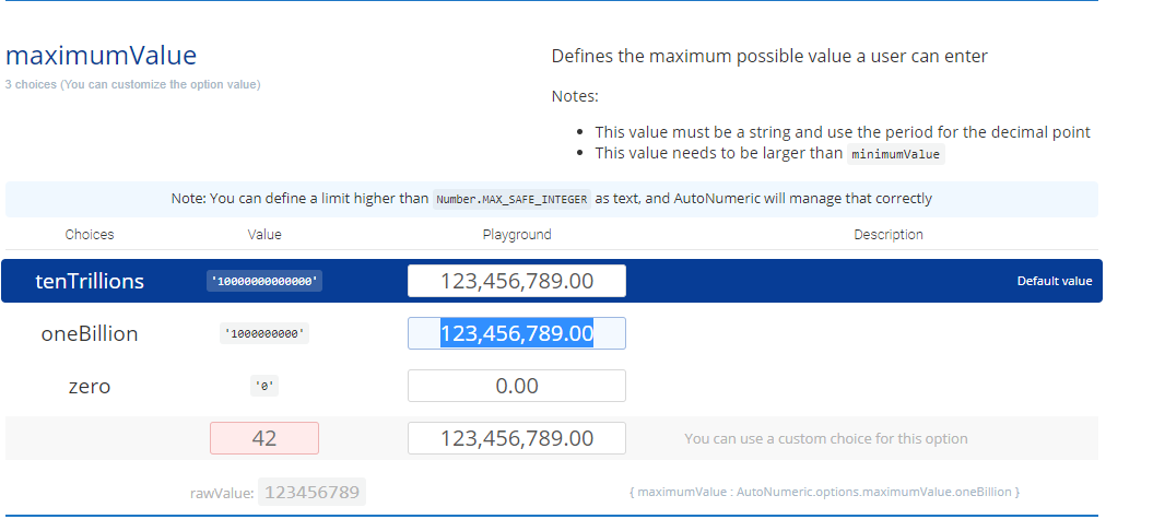 Show error message for min/max · Issue #181 · autoNumeric/autoNumeric · GitHub