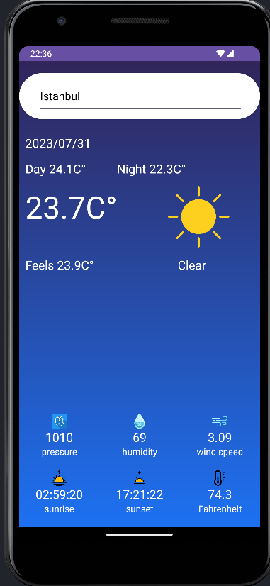 Github Rasitmelihdincerweatherappkotlin 